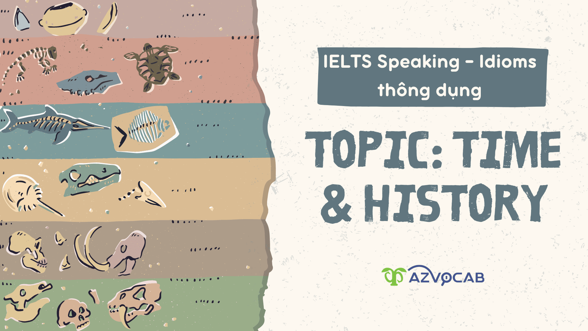 IELTS Speaking – Tổng hợp Idioms chủ đề: Time and History | azvocab.ai