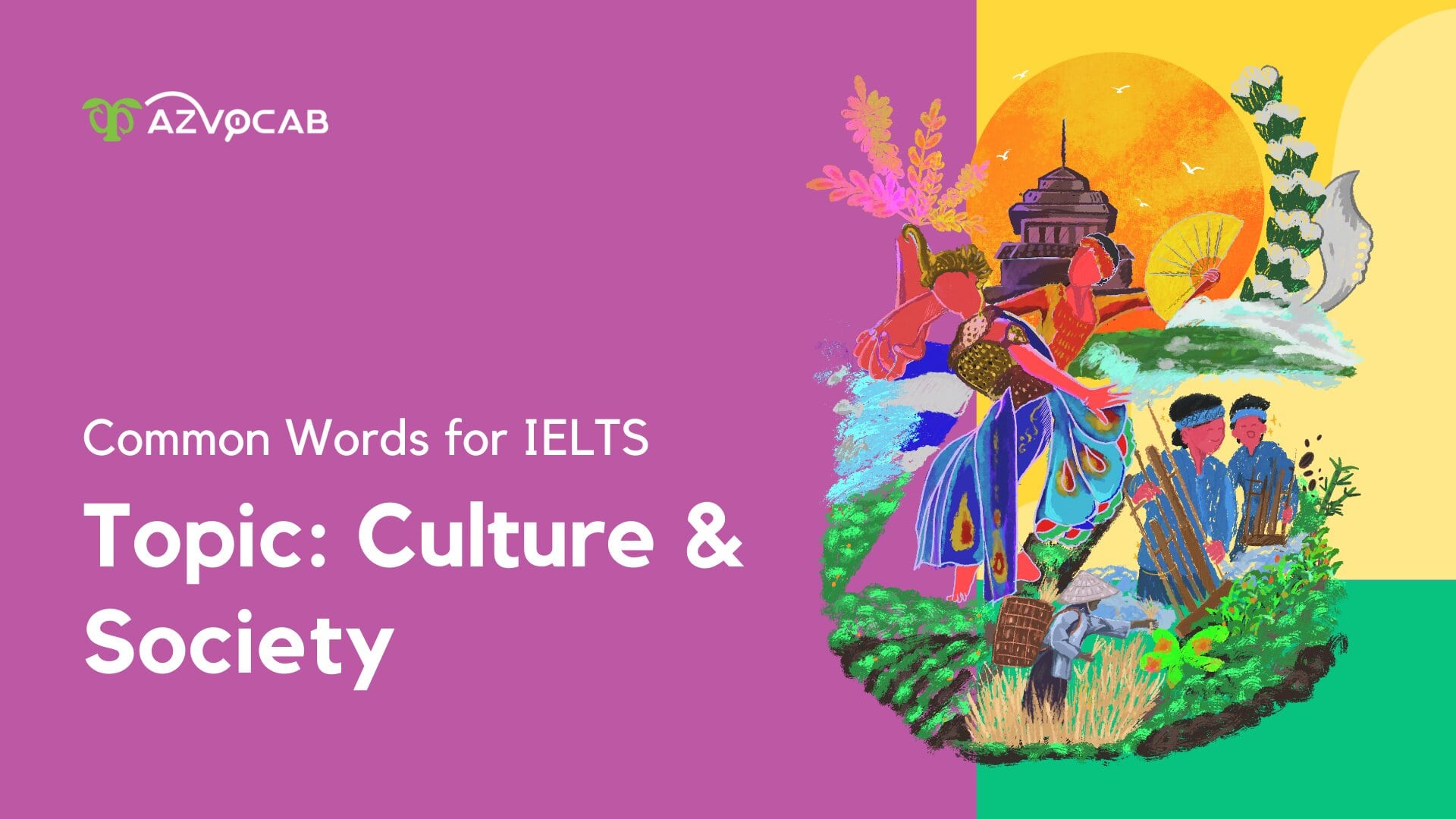 80+ Common Words for the Culture and Society Topic in the IELTS exam ...
